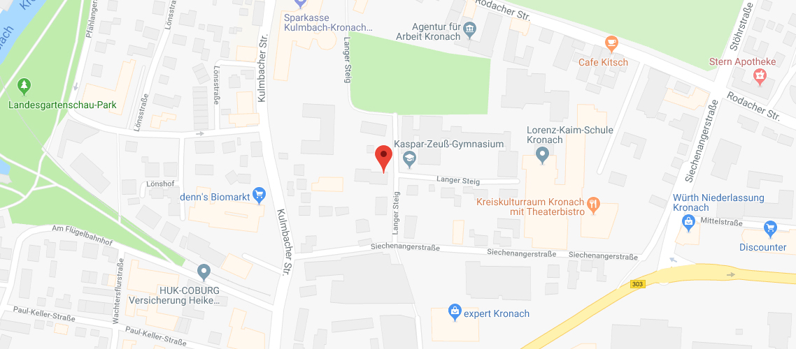 Der Weg zu uns / Jobcenter Landkreis Kronach